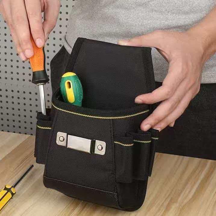 多功能电工工具专用工具包腰包维修钓鱼帆布小号五金耐磨收纳加厚