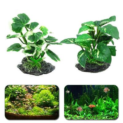 1pcs Fake Grass Simulation Artificial Plants Aquarium Decor