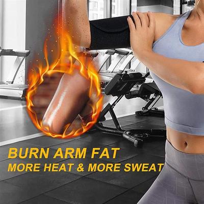 1 Pair Arm Trimmers For Women Sauna Sweat Arm Bands Adjustab