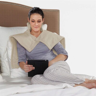 WellRest Therapeutic Neck and Back Warmer, Natural