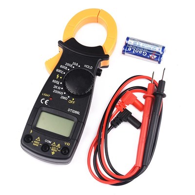 热销数字钳形表电流表DT3266L/F万用表数显钳形表带零火线蜂鸣