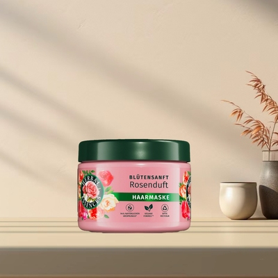 「满300包邮」德国发货Herbal Essences草药精华玫瑰香发膜300ml