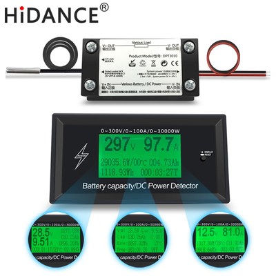 Car Battery Testers digital DC voltmeter ammeter voltage met