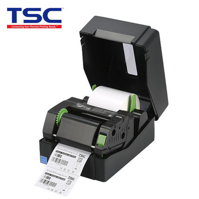 极速TSC条码标签打印机TE210/TE310水洗唛切刀仓储物流热转印条码
