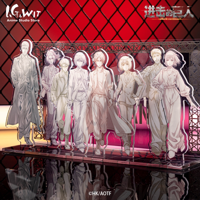 I.G WIT 进击的巨人RUNWAY亚克力线稿立牌 撤退的矮人