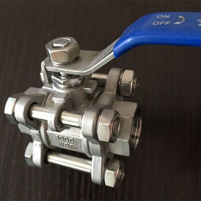 304三片式球阀重型耐压64内螺纹阀门Q11F-16PDN8DN204分1寸2寸4寸