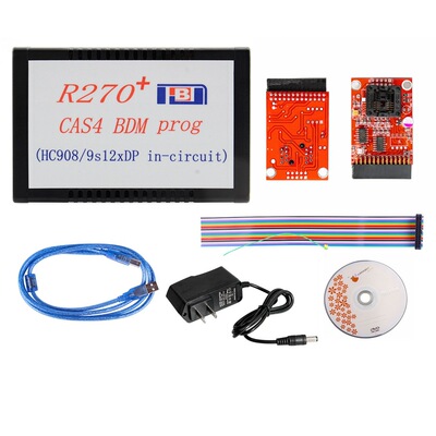 跨境OBD2 CAS4 BDM Prog R270 + V1.2 自动钥匙编程器汽车诊断仪