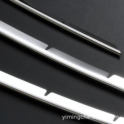 直销新款跨境 适用普锐斯PRIUS30中网饰条带雾灯车款前杠亮条中网