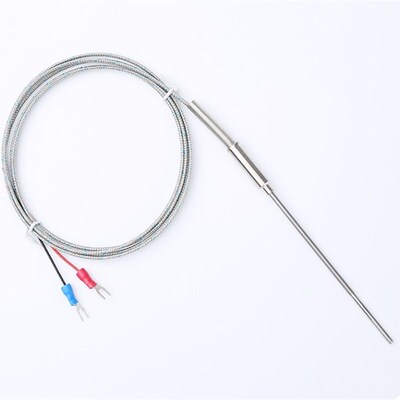 191K型/PT100热电偶测温铠装传感器测温探头不锈钢管陶瓷测温棒等