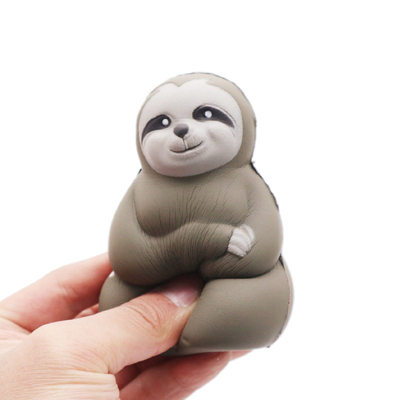 New PU slow rebound sloth squishy simulation animal decompre