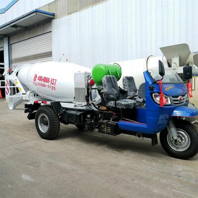 高限型三搅拌拌车乡镇建设用水泥搅拌轮运输HKV车2方小型搅车