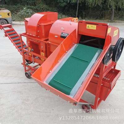 动全自动花果生摘果机不伤果打子NIG机自装袋果秧分离机