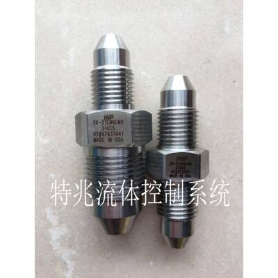 口压20-22HF9弯头进20000psi不锈钢直角接头90度螺管高内道转换