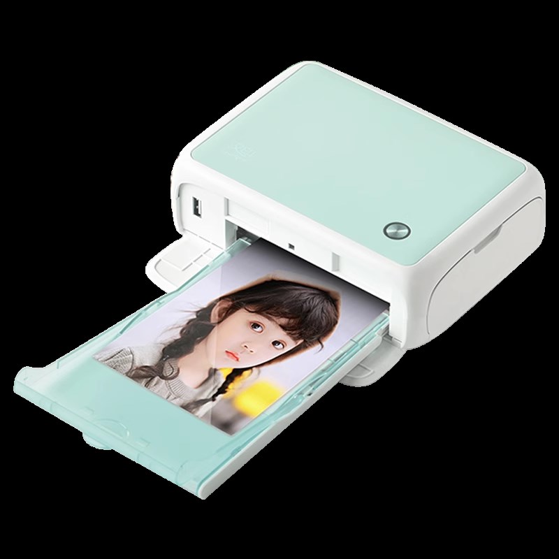 汉印照片打印机 CP4000L家用小型手机相片洗照片彩色便携式冲印机