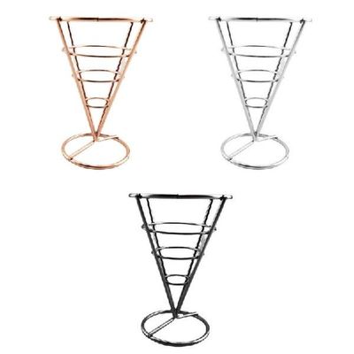 French Fries Stand Cone Snacks Display Stand Fries Baskets C