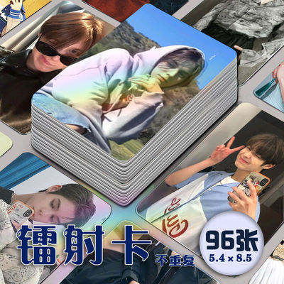 jay日美混血镭射小卡96张