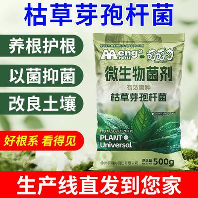Bacillus Subtilis Spore Powder, Soil Probiotic for Gardening