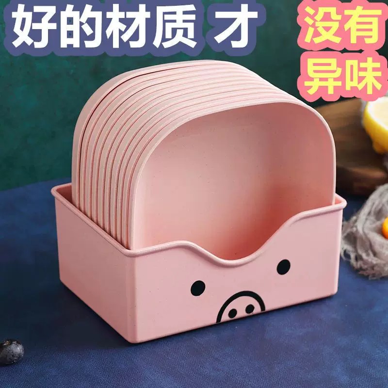吐骨碟餐桌骨碟家用骨头碟水果盘创意垃圾盘小吃零食盘其他收纳盒