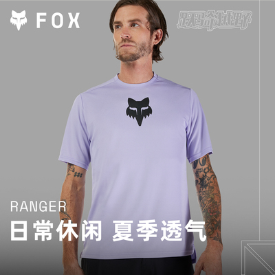 FOX短袖骑行服透气速干