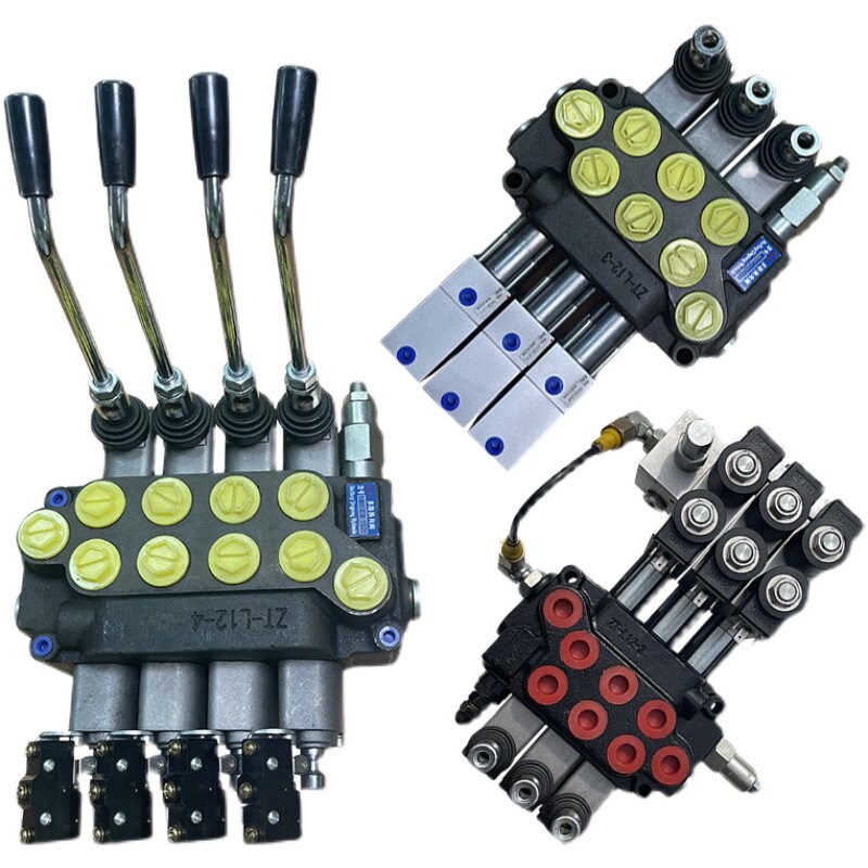 热销新款ZT-L12E电液阀气控多路阀电动液压叉车环卫车微动开关多