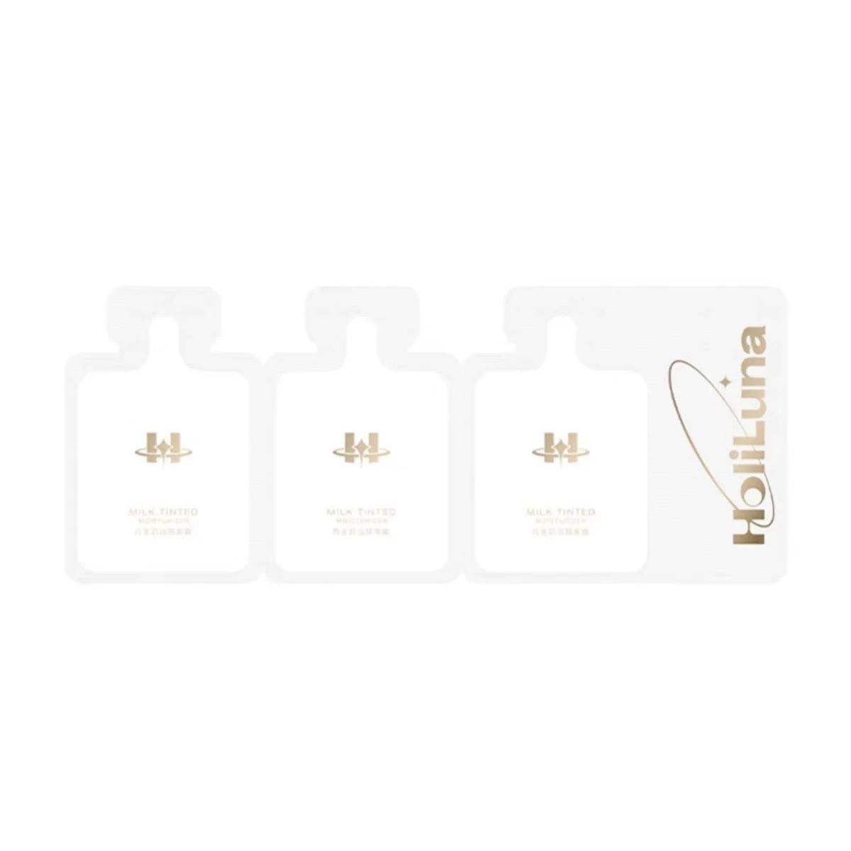 holiluna月圣奶润隔离霜妆前乳素颜霜裸妆自然日常试用包1.5ml*3