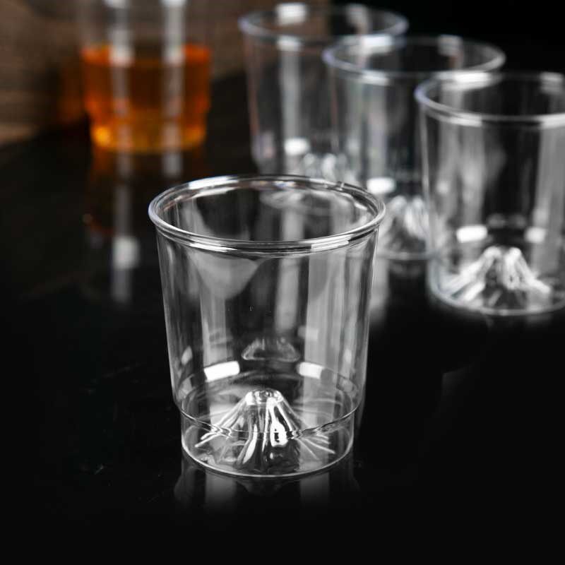 一次性航空杯加厚硬塑料耐高温太空杯家用商用办公室招待水杯酒杯