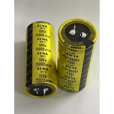 日本依娜音响电解电容100v15000uf电容尺寸35x80 代100v12000uf