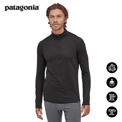 男士C4功能内衣上装Cap TW Zip 43657 patagonia巴塔哥尼亚