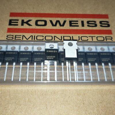 C4D05120A 新能源汽车 碳化硅肖特基二极体 5A1200V TO-220-2封装