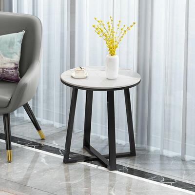 轻奢边几岩板几角酒客店厅沙阳发台小茶几床头边ZG-73081柜洽谈小