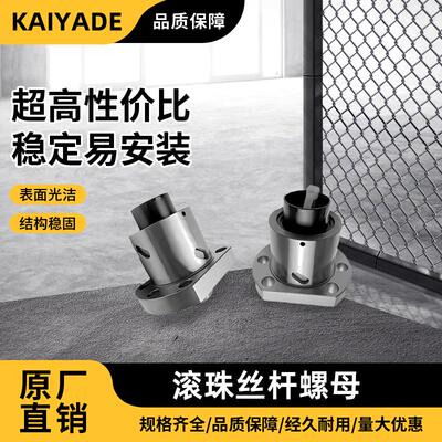 滚珠丝杆螺母SFU1204 1604 1605 1610 2005 2504 3205 4005 5010
