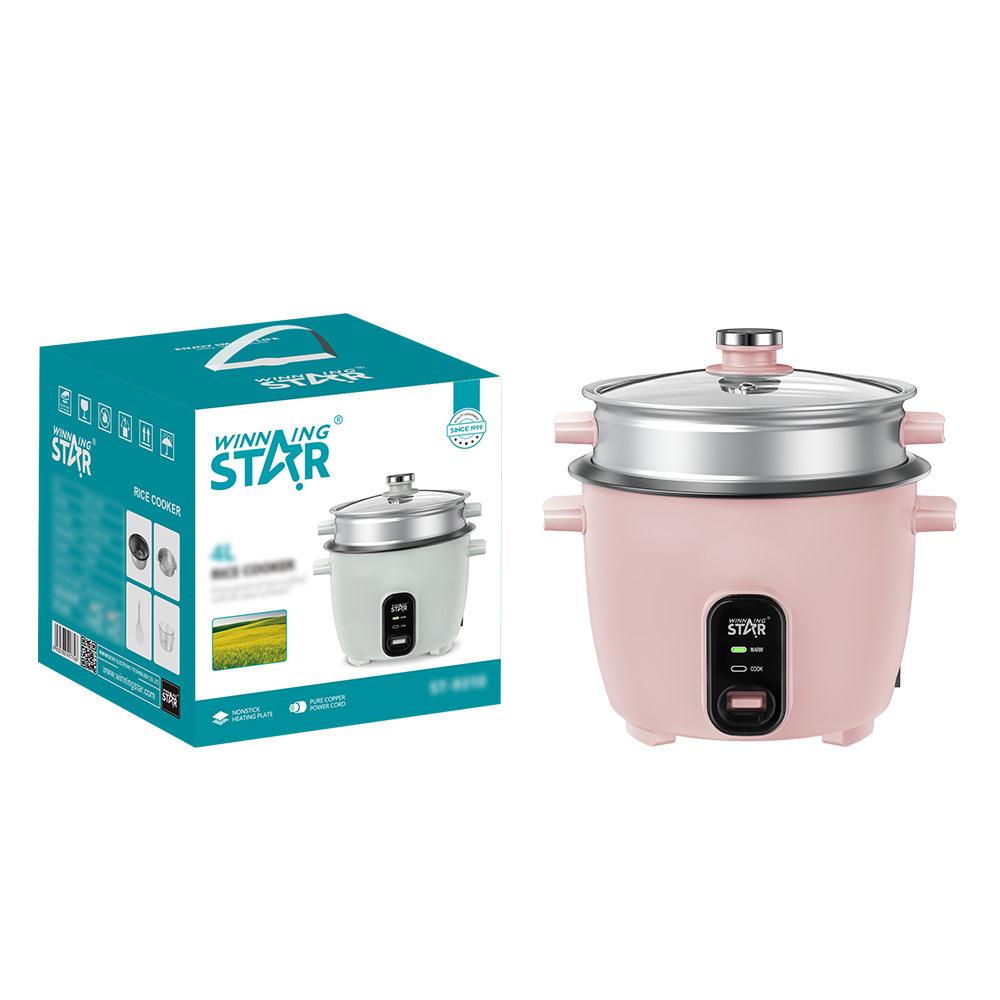 4G生活 001winningstar 跨境热销英规欧规烧饭蒸菜厨房电器2.2L电