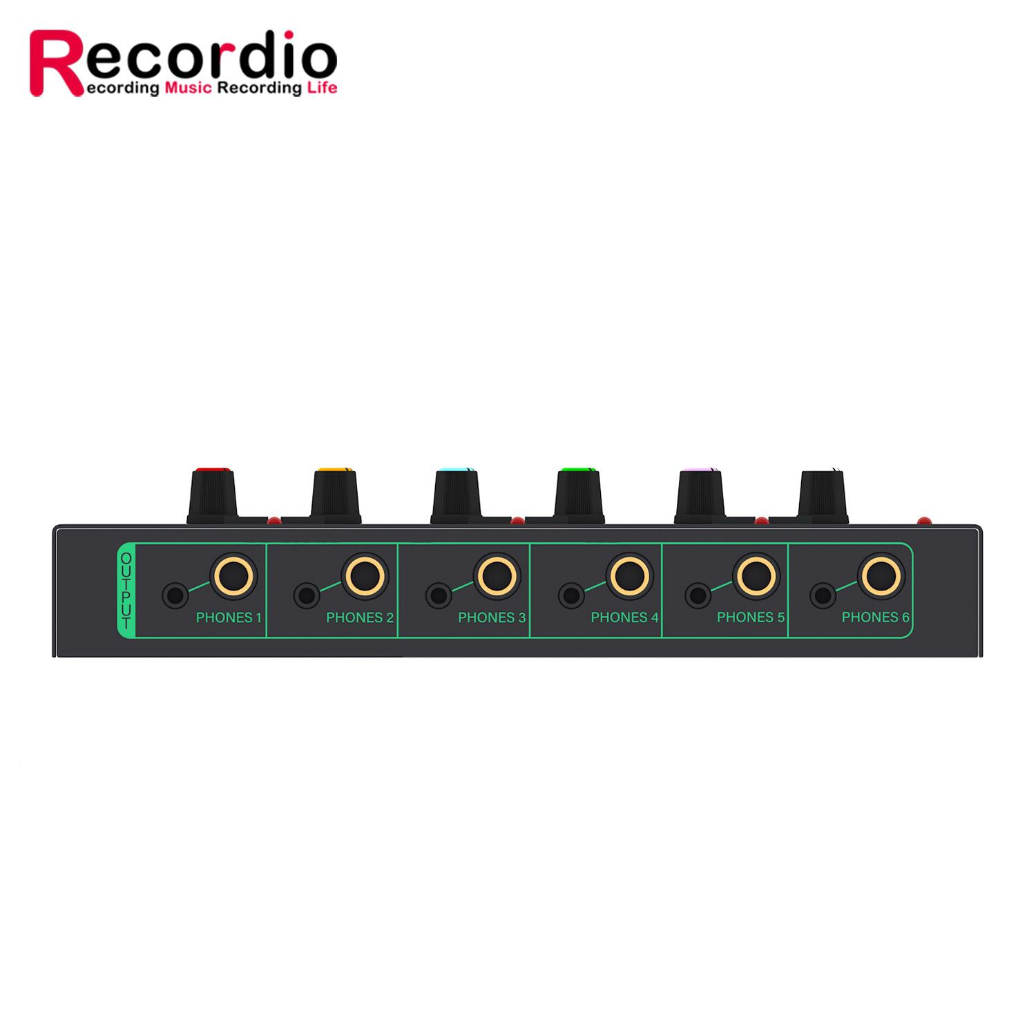 GAX-PX60道0声6通超低噪GAX-PX60你放大器迷立体声混音器混音器输