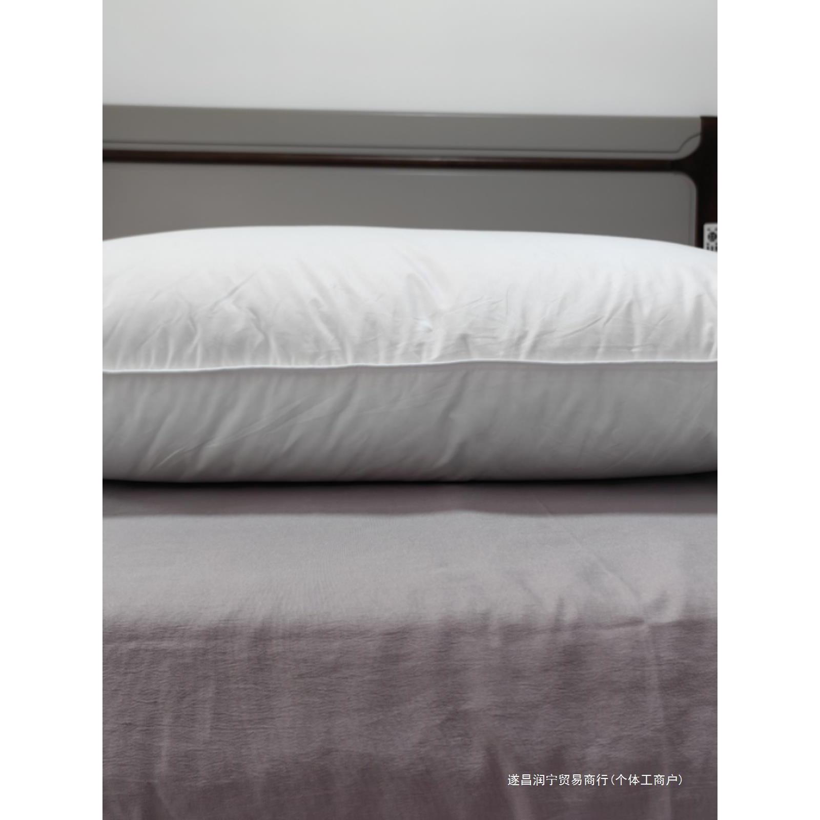 亚朵酒店羽绒枕白鹅绒枕头羽毛枕头助睡眠护颈椎单人家用润宁