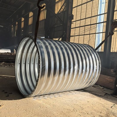 钢波纹涵管大口径镀锌排污管道防爆波纹管隧道桥梁地埋式排水管