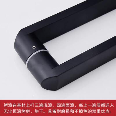 玻璃门手商ZM-2020铺拉移门办公室浴室推淋浴房拉门把大手04不锈