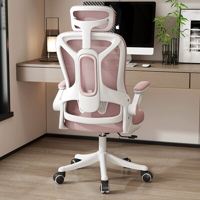 电脑椅舒服久坐办公座椅卧室书桌凳家用人体工学电竞椅子靠背转椅