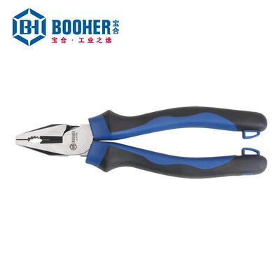 宝合Booher2101107双色CrV偏心钢丝钳7