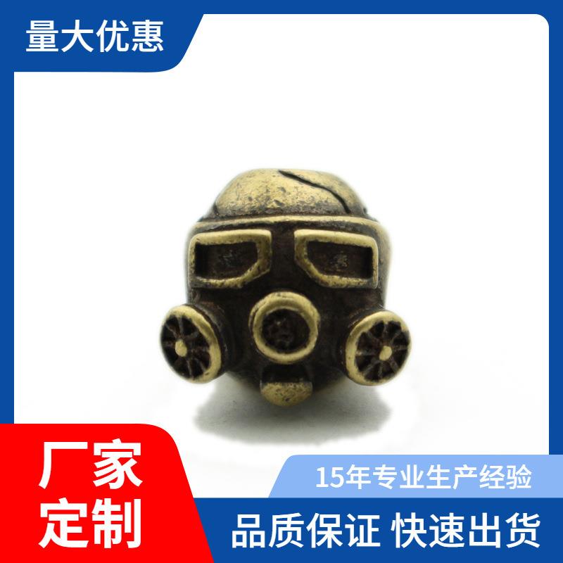 黄铜潜水员刀坠伞绳坠直播网红户外EDC手电挂饰箱包吊坠饰品