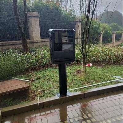 比亚充电桩保护箱带电立柱KNA迪动汽车充电箱能源户外充新电桩保