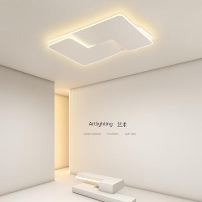 创意l室e房d吸顶灯极简长方形客卧ltao6910厅灯简约现代灯大气餐