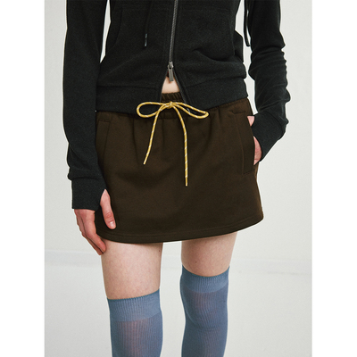 antenna effect秋季上新抽绳休闲舒适运动短裙裤