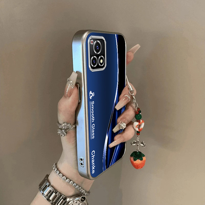 适用vivoy52s手机壳Y53S新款丫55s硅胶vovo y5s全包y52t防摔viviy保护套Y55t高级蓝viv0Y52t外壳y53t