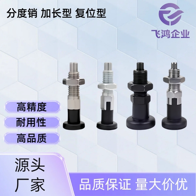分度销ZAE51/61/56/66/21/31/32-M10/12/16/20 ZAE66-M12 ZAM32-M