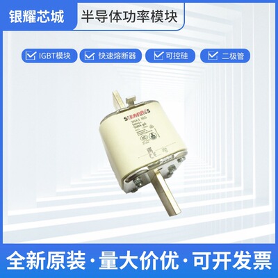全国发货数量充足圆柱形熔断器3NA3365  交流保险丝