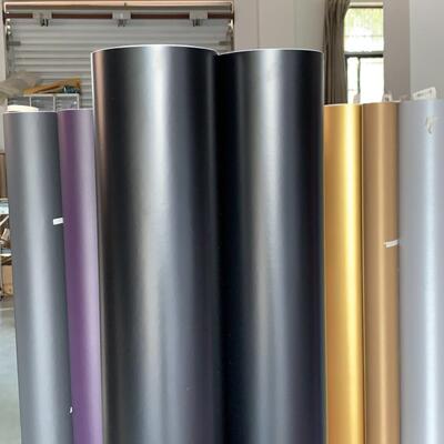 加厚黑滑面哑纸光VC自粘P墙纯色壁D8011纸展柜贴纸装色饰贴膜翻新