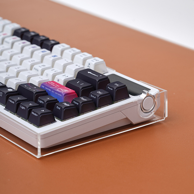 键盘防尘罩亚克力保护盖适用ROG夜魔X98HE二用收纳透明保护盖底托