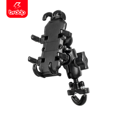 BSDDP手机架机车防震防抖电动车机车骑行外送踏板导航固定架