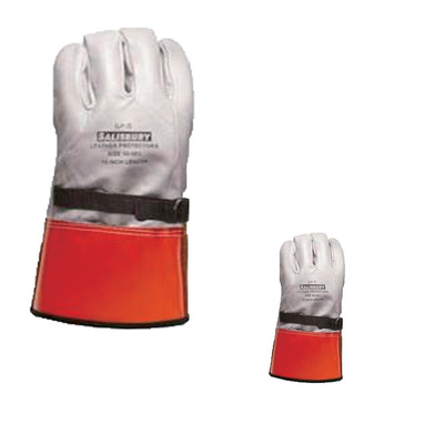 绝缘手套保护套ILP4S长330mm尺码7-12由耐磨皮革制成尺码齐全