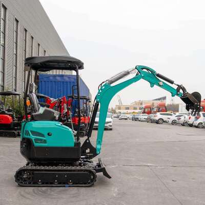 厂家出口小型履带挖掘机 1800kg两侧先导迷你excavators庭院用